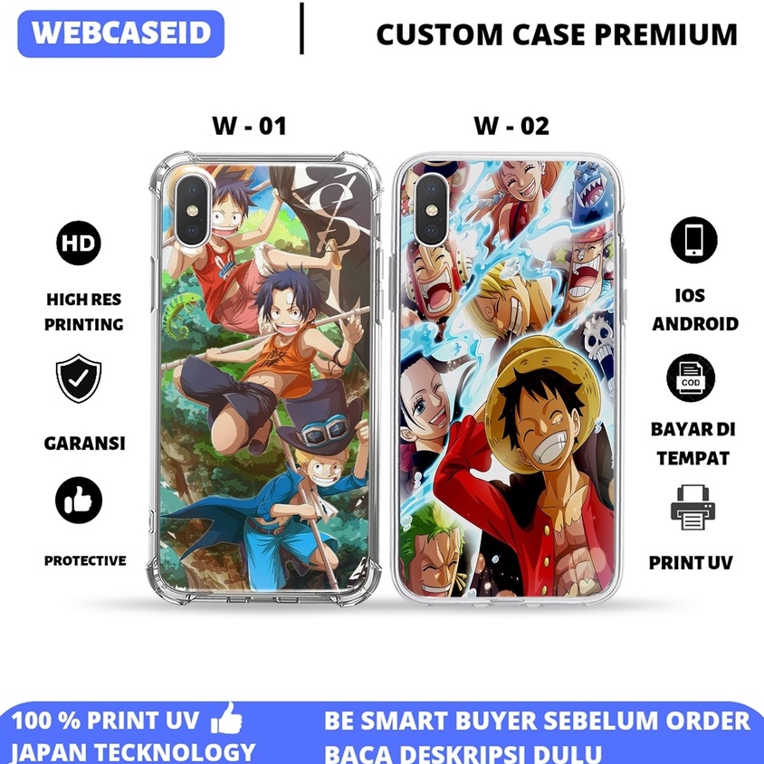 Jual webcaseid custom casing handphone premium anime One Piece tersedia ...
