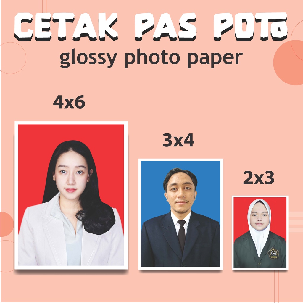Jual Cetak Pas Foto Berbagai ukuran + Gratis Edit Background | Shopee Indonesia