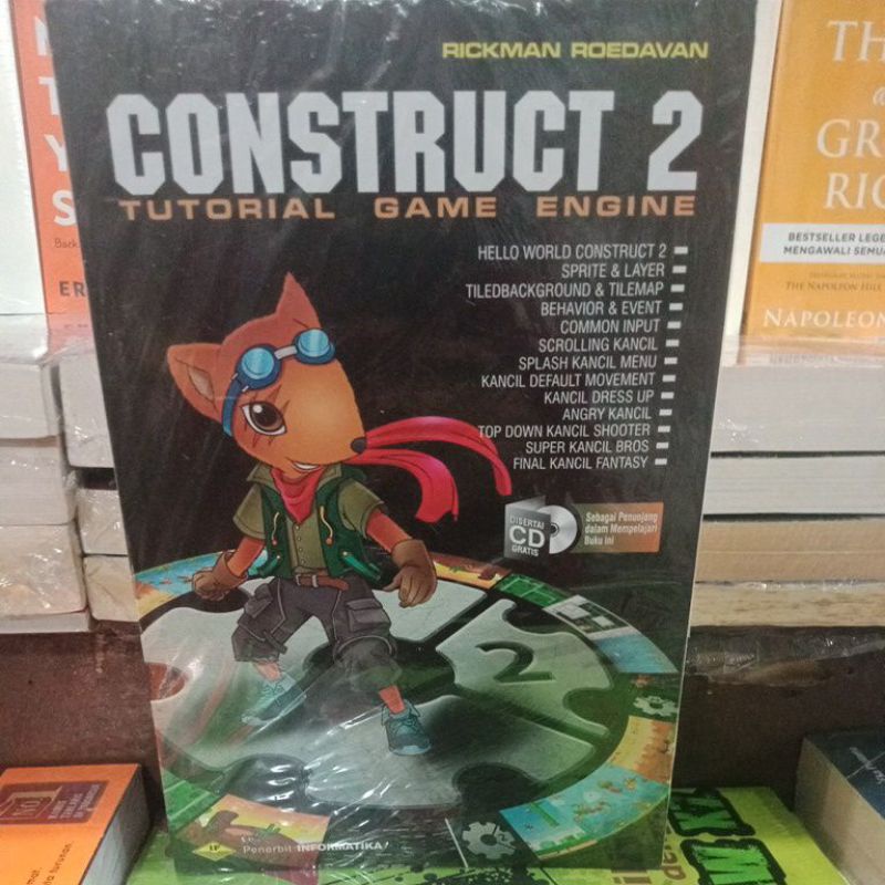Jual Construct 2 Tutorial Game Engine (Free CD ) ~ Rickman Roedavan | Shopee Indonesia