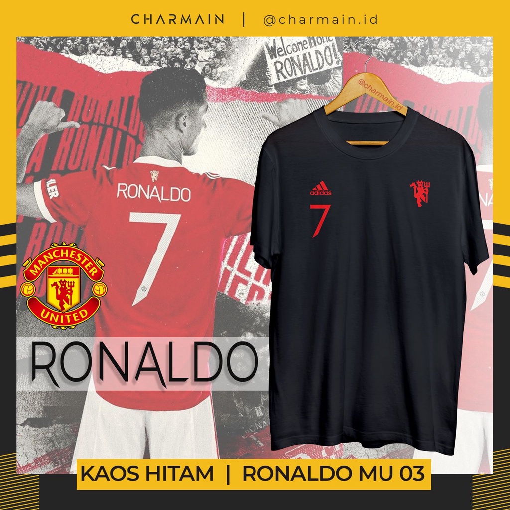 Jual Kaos 2 SISI CR7 Manchester United Cristiano Ronaldo Jersey ...