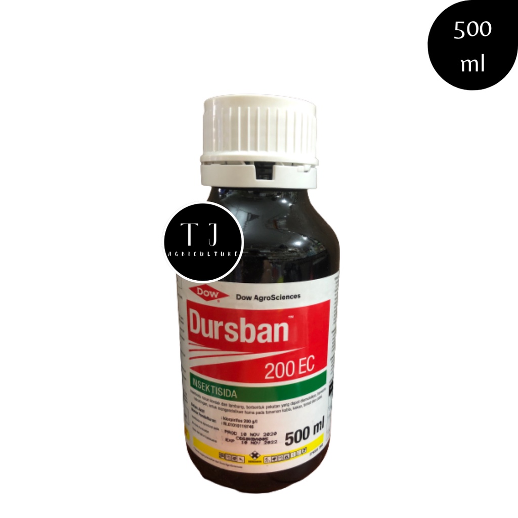 Jual Dursban 200 EC 500 ML | Insektisida Serangga Kemasan 500 ML ...