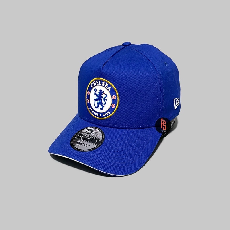 Jual TOPI NEW ERA ORIGINAL A FRAME CHELSEA BLUE | Shopee Indonesia