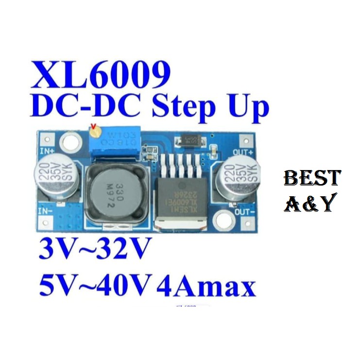 Jual DC-DC STEP UP BOOST CONVERTER XL6009 | Shopee Indonesia