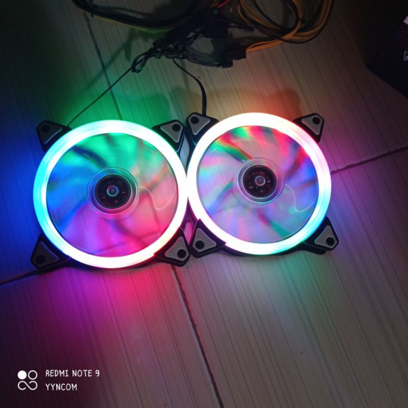 Jual fan rgb mejec lampu rgb rotasi | Shopee Indonesia
