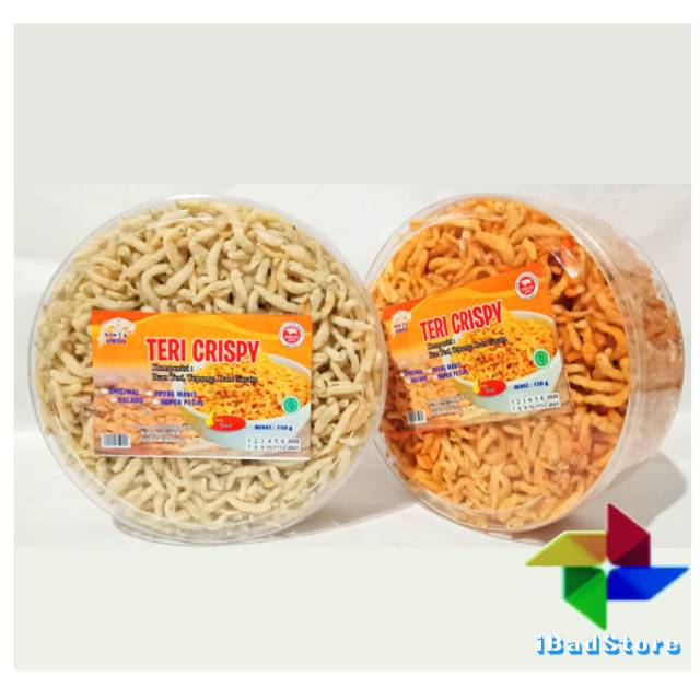 Jual Teri Crispy Kualitas Super 150g Toples - Teri Krispi SINTAMEL Teri ...
