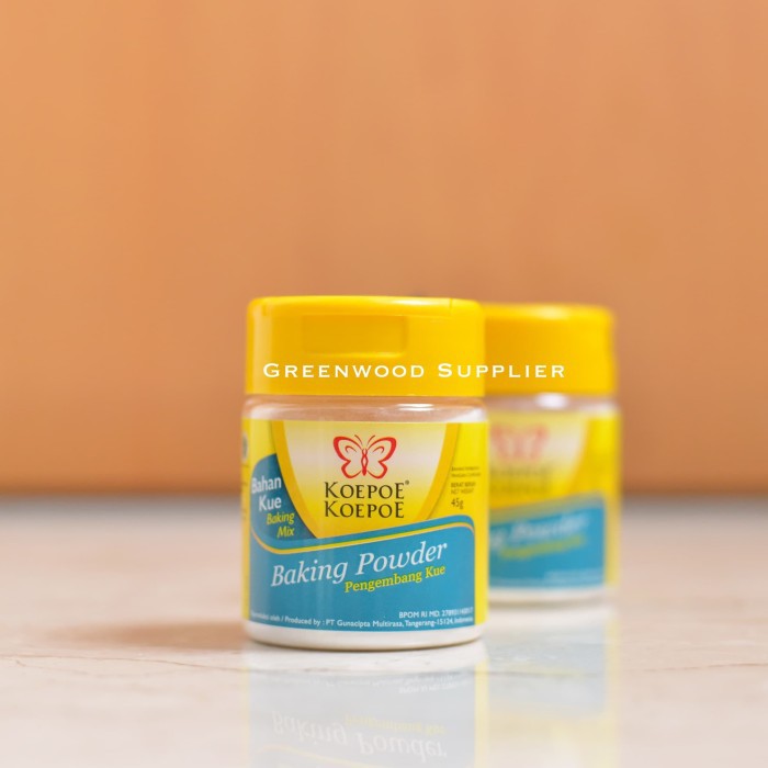 Jual Baking Powder - 45G (KOEPOE KOEPOE BRAND) | Shopee Indonesia
