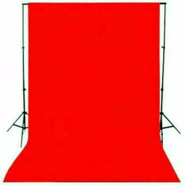 Jual Background foto kain polos Merah 2,5*3m | Shopee Indonesia
