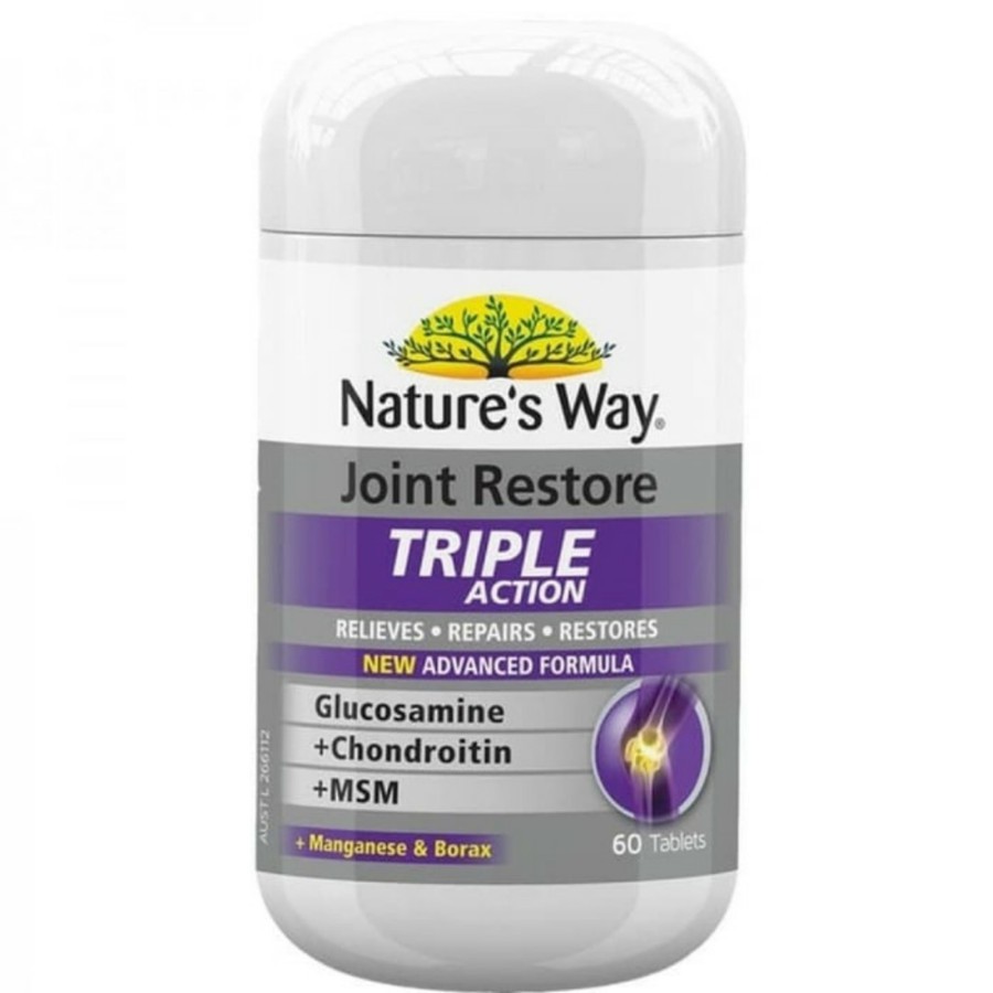 Jual Nature's Way Joint Restore Triple Action 60 Capsules | Shopee ...