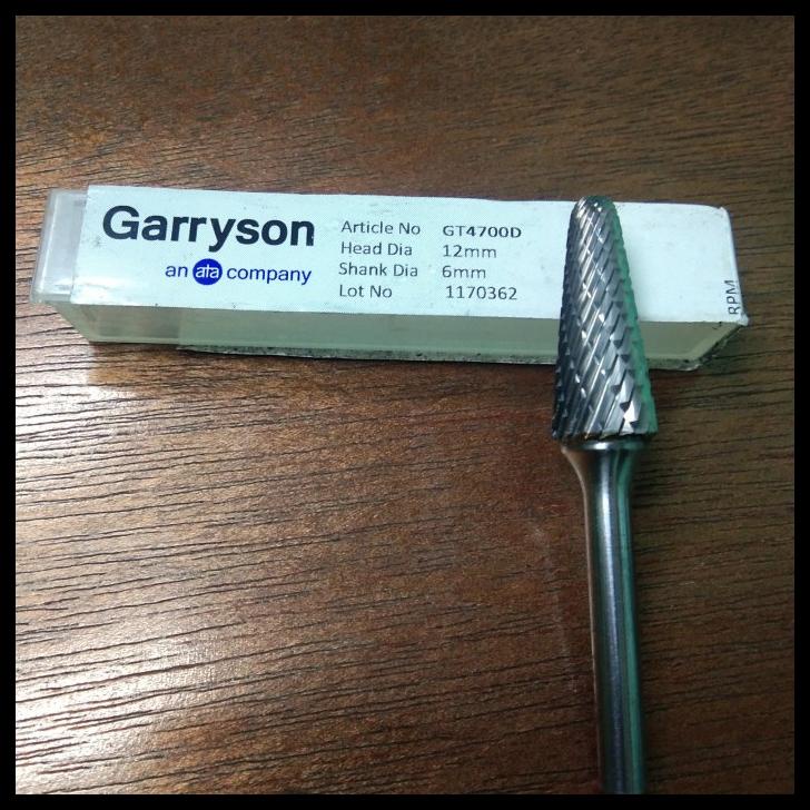 Jual Mata Tuner Rotary Burr Carbide Diameter 12 Gagang 6 Garryson ...