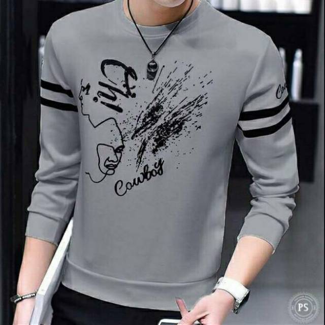 Jual BAJU KAOS COWBOY LENGAN PANJANG TERBARU 5 WARNA / NO | Shopee ...