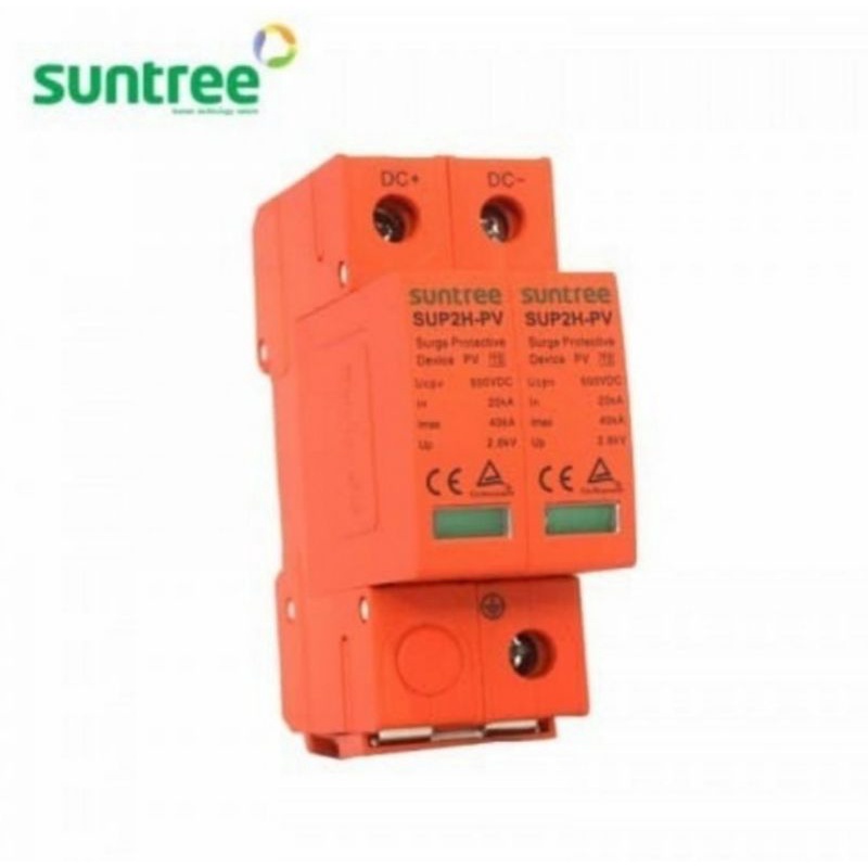 Jual SPD suntree PV surge protector 2P DC 500V 20-40kva SU2PH PV ...