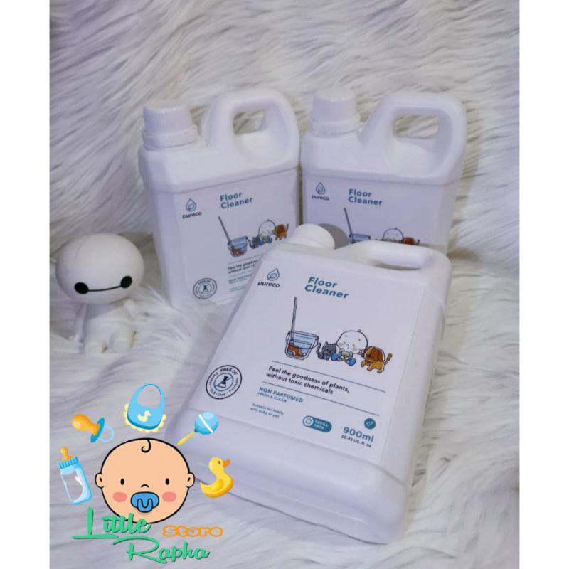 Jual Pureco Floor Cleaner 900ml - Sabun Pembersih Lantai Pureco 900 ml ...