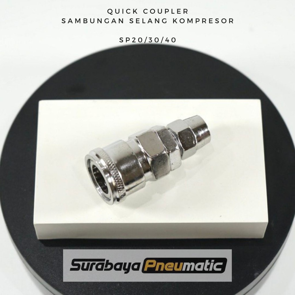 Jual QUICK COUPLER - SP 40 - Sambungan selang Kompresor SP 40 | Shopee ...
