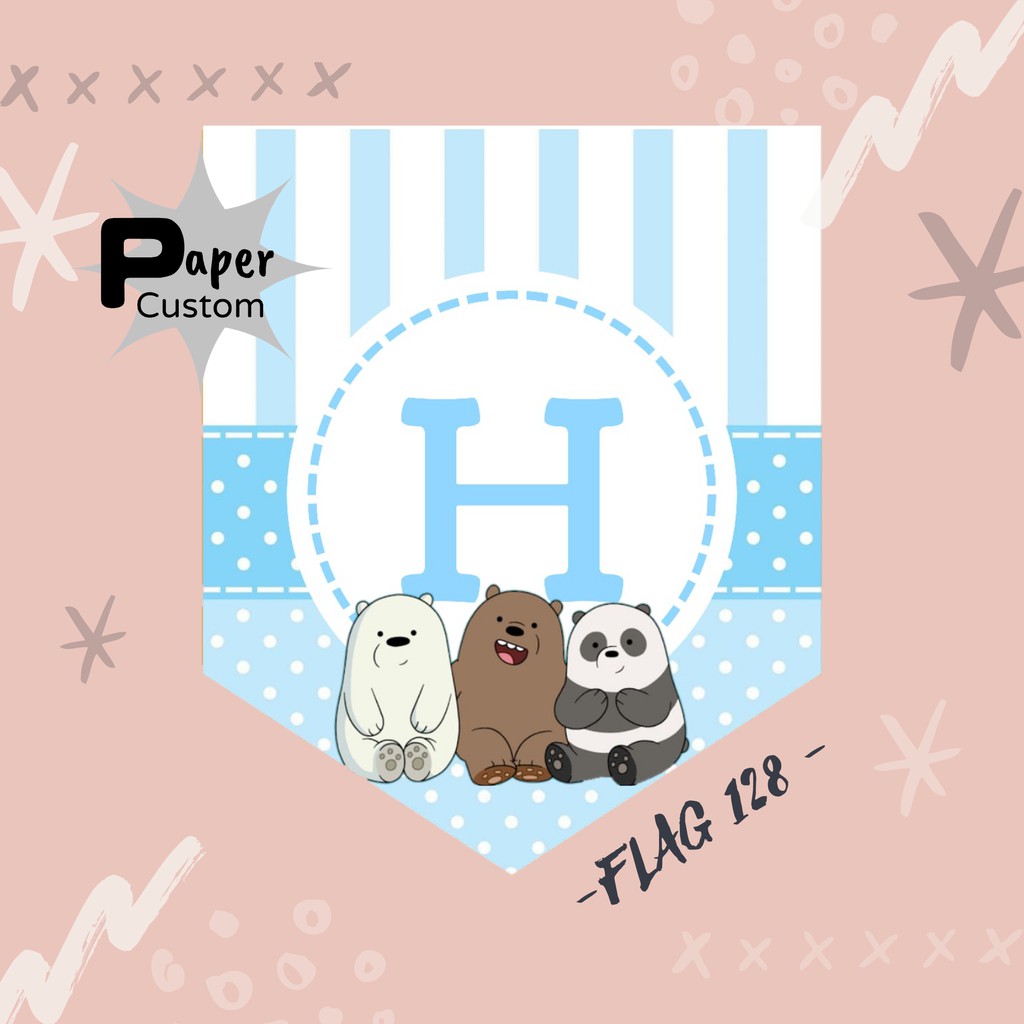 Jual BUNTING FLAG TEMA ICE BEAR | Shopee Indonesia