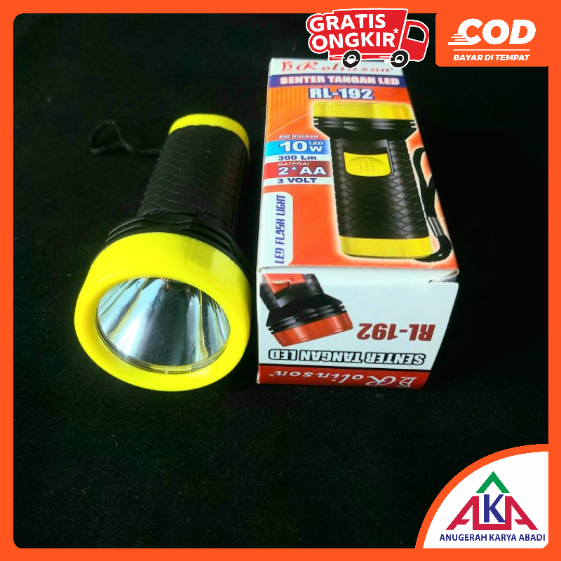 Jual Grosir Senter Tangan LED 10W Rolinson RL-192 | Shopee Indonesia