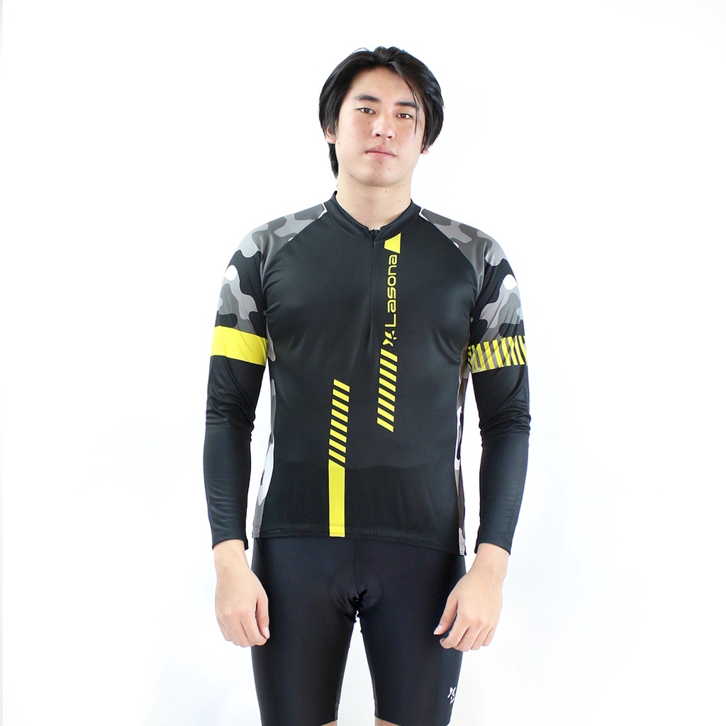 Jual Lasona Men Bike Baju Sepeda Pria Tangan Panjang BMS-C3316-M ...