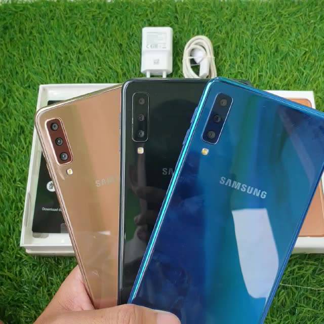 Jual SAMSUNG A7 2018 SECOND 4/64 & 6/128GB HP SECOND HANDPHONE SECOND ...