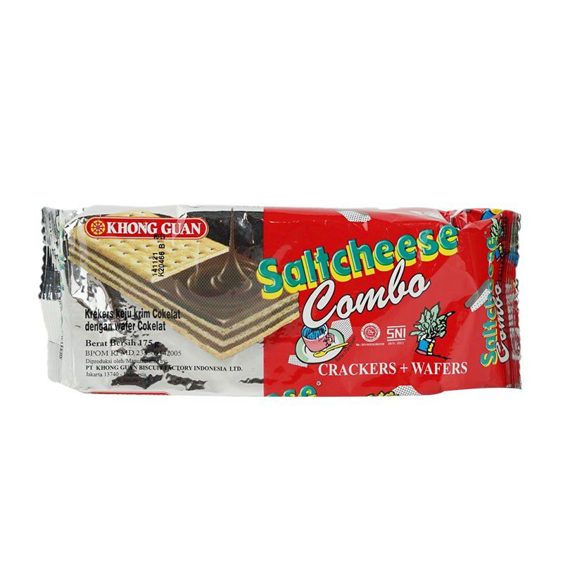 Jual KHONG GUAN SALTCHEESE COMBO 175GR | Shopee Indonesia