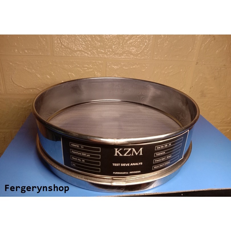 Jual Sieve Test Mesh 30 Sieve Ayakan Stainless Mesh 30 ( 0.6 mm ) 600 ...