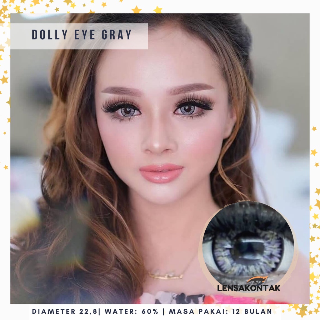 Jual [Bisa Minus & COD] Softlens Glamour The Dolly Eye (Big eye) | Shopee Indonesia