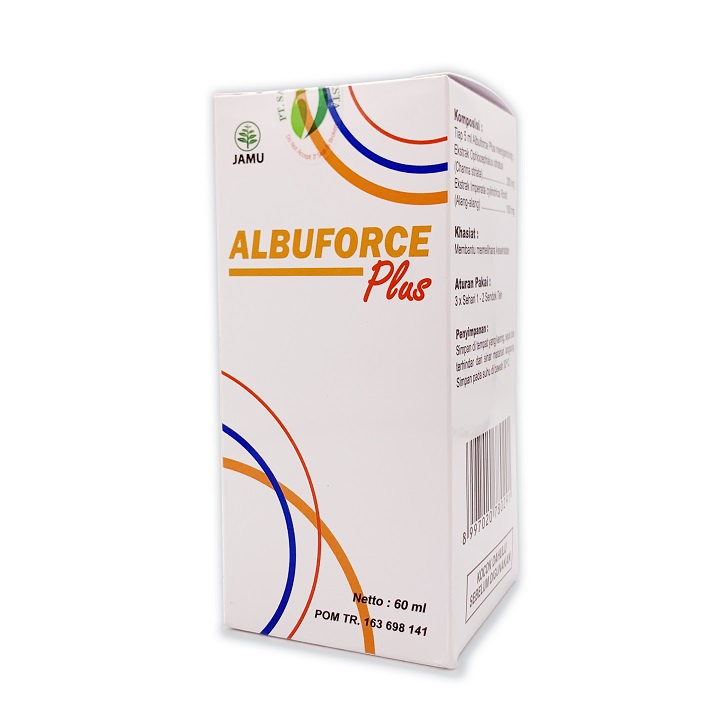 Jual Albuforce Sirup / Albuforce plus syrup / Sirup Albuforce Penambah ...