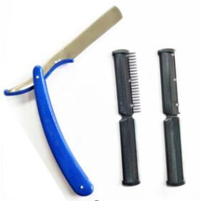 Jual Overview of YINTAL Pisau Cukur Lipat Barber Razor Shaving Knife ...