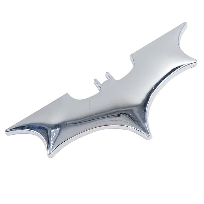 Jual Emblem 3D Batman SILVER Logo Decal Sticker | Shopee Indonesia