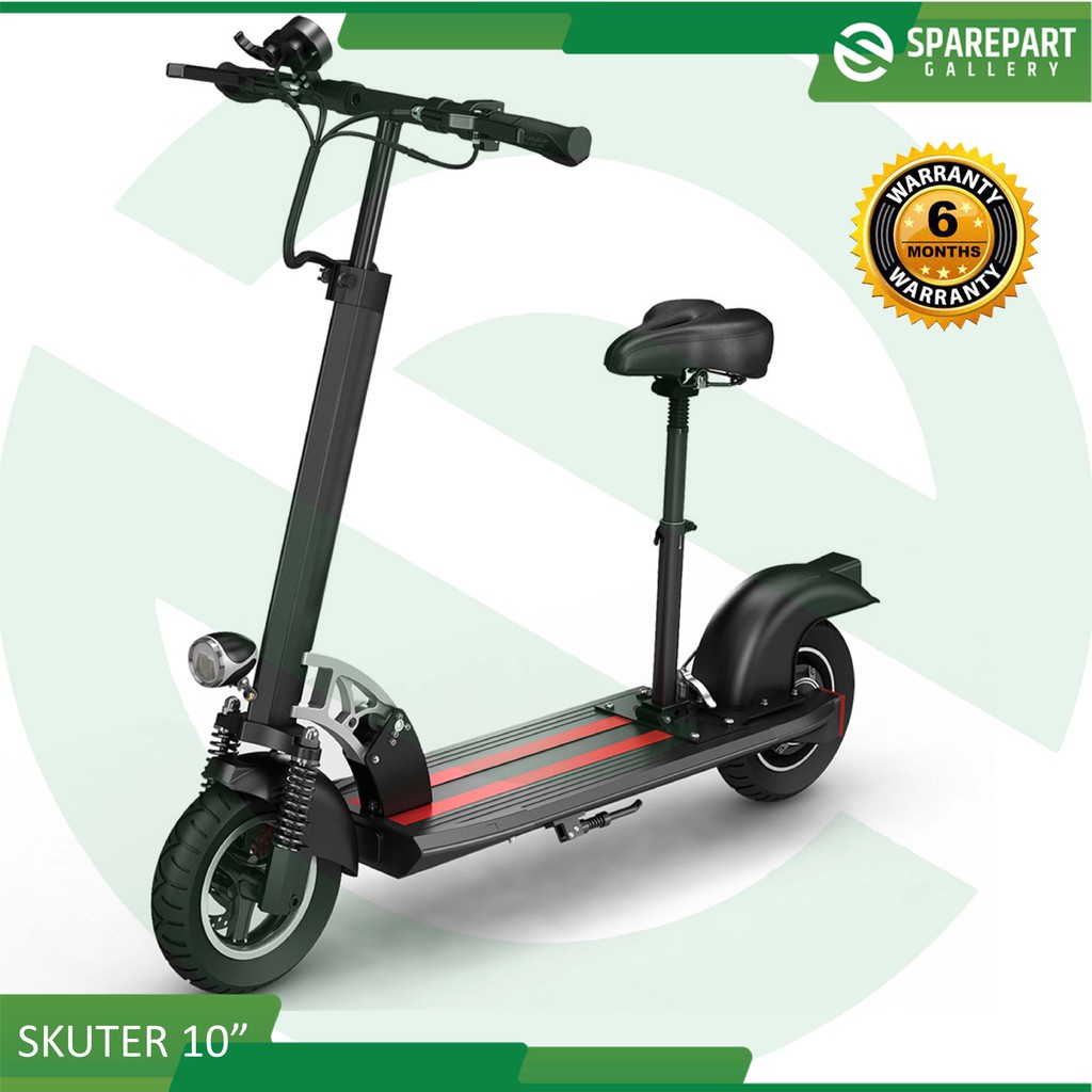 Jual Skuter Listrik Otoped 36v400w 10inch Lithium ion | Shopee Indonesia