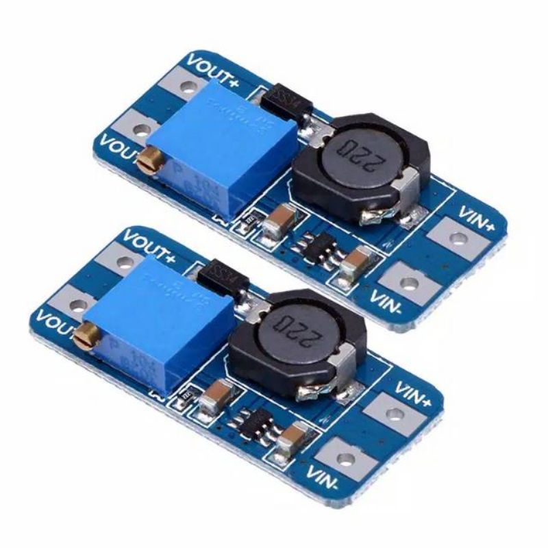 Jual MT3608 MODUL STEP UP DC-DC 2AMP | Shopee Indonesia