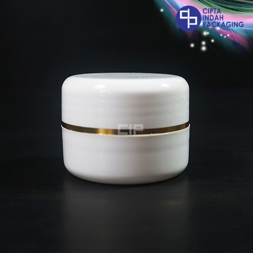 Jual POT CREAM 12,5 GRAM PUTIH - PUTIH list gold (isi 25pcs) | Shopee ...