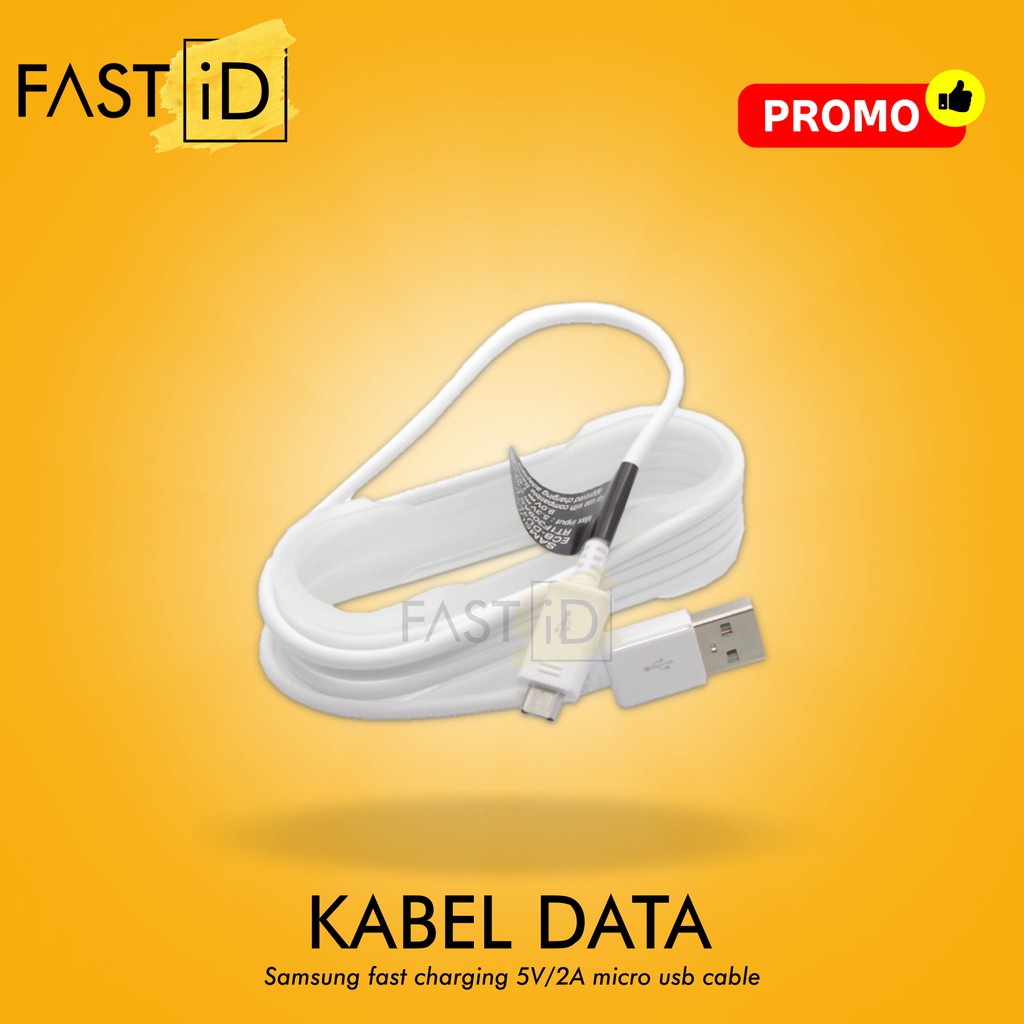 Jual Kabel Data Samsung Original 100% Micro USB 2.0 Adaptive Fast ...