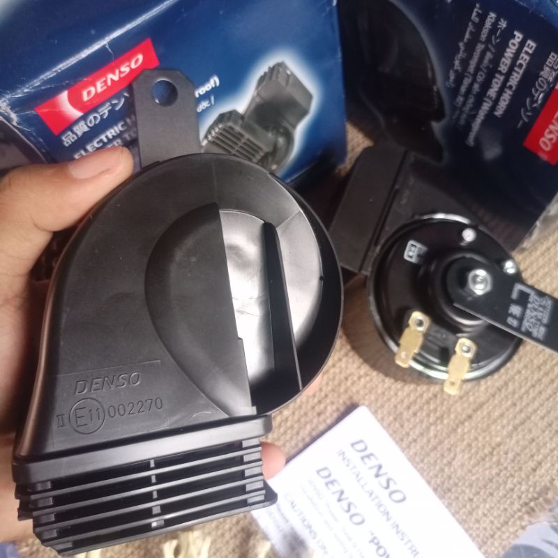 Jual ORIGINAL Denso Keong Waterproof Klakson Keong DENSO WATERPROOF ...