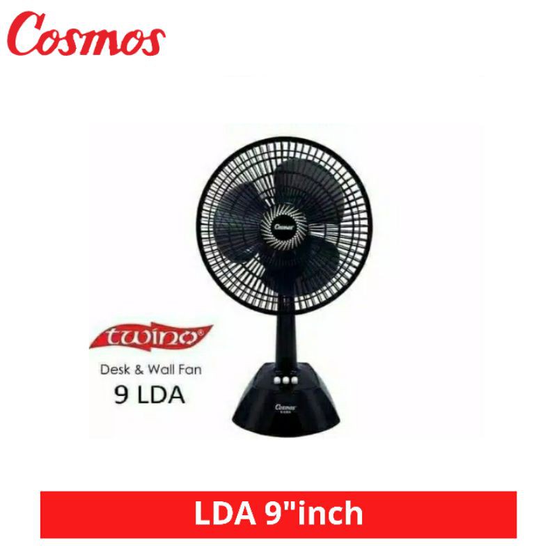 Jual COSMOS Desk Fan TWINO 2 in 1 9 Inch - 9 LDA ( Desk & Wall ...