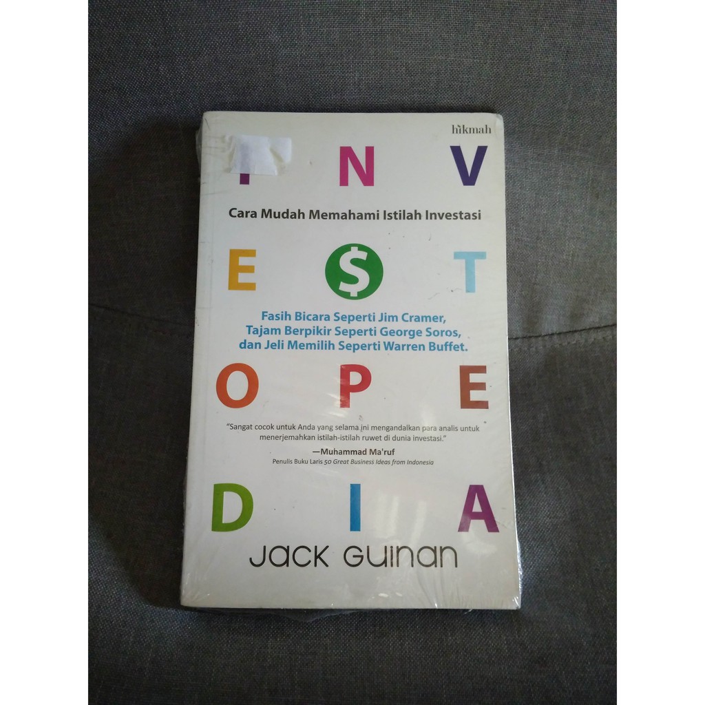 Jual Investopedia . Cara Mudah Memahami Istilah Investasi - Jack Guinan ...