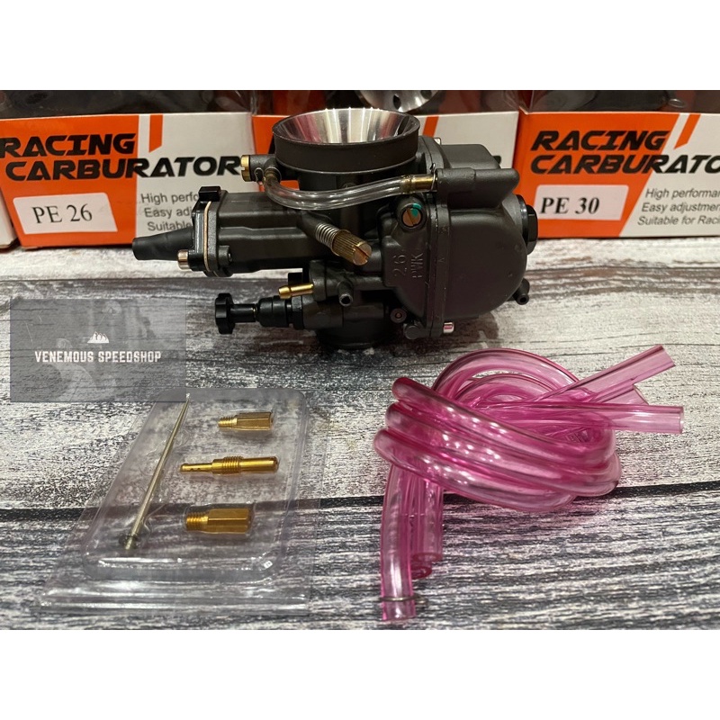Jual Karburator Karbu TK RACING Pwk 24 - 26 - 28 - 30 Pe 24 - 26 - 28 - 30 - 31 PEO 28 | Shopee ...