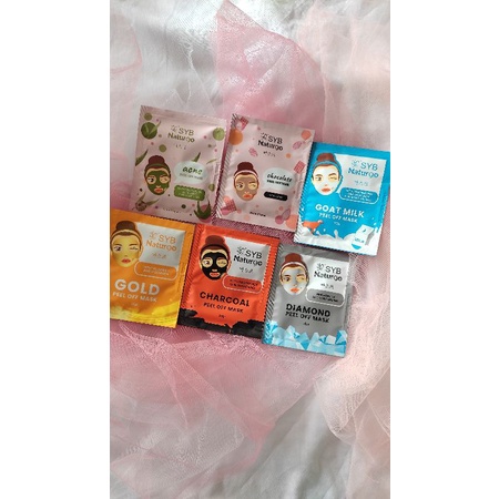 Jual SYB NATURGO Peel Off Mask Sachet | Shopee Indonesia