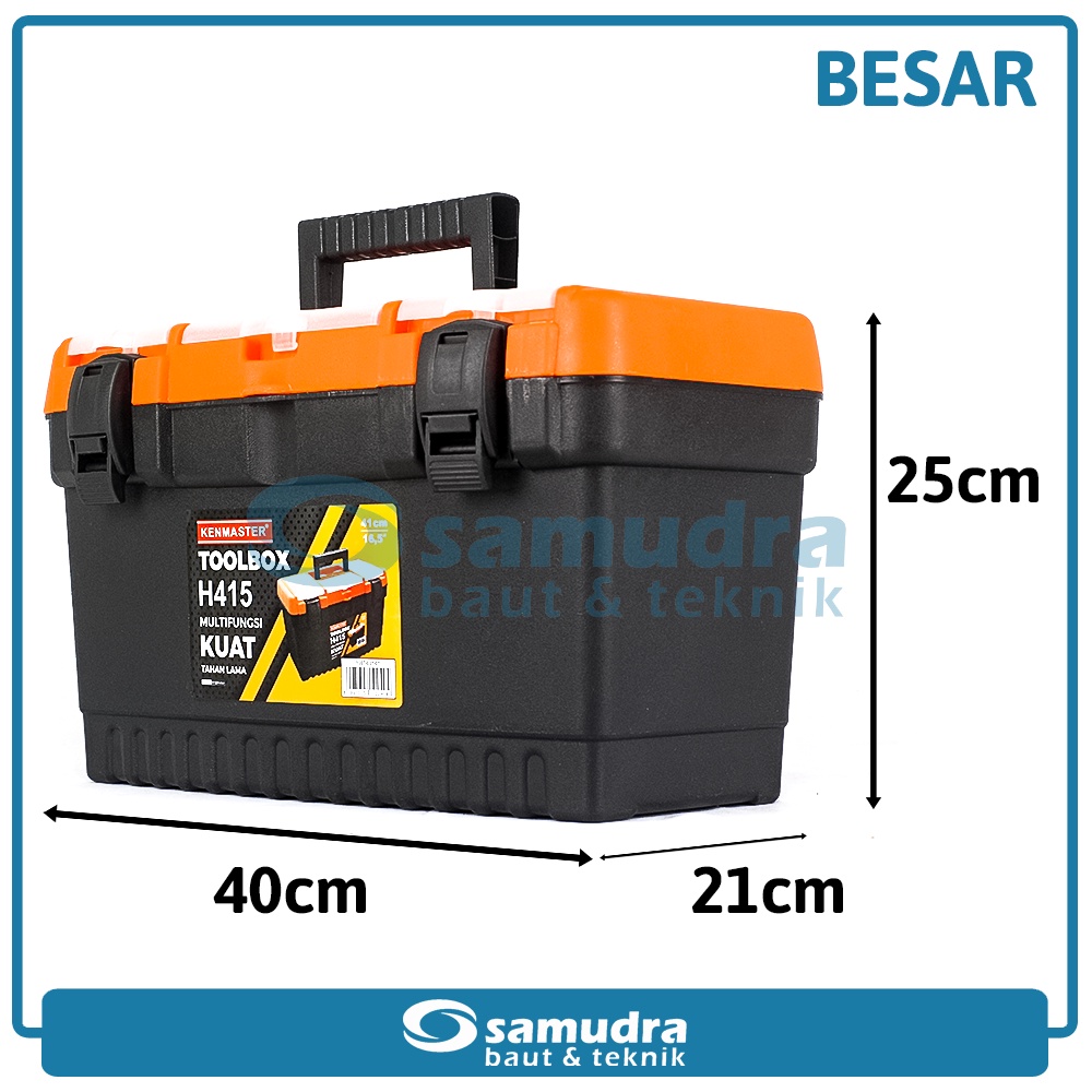 Jual TOOL BOX BESAR KENMASTER H415 / TOOLBOX ALAT / TEMPAT KOTAK PERKAKAS | Shopee Indonesia