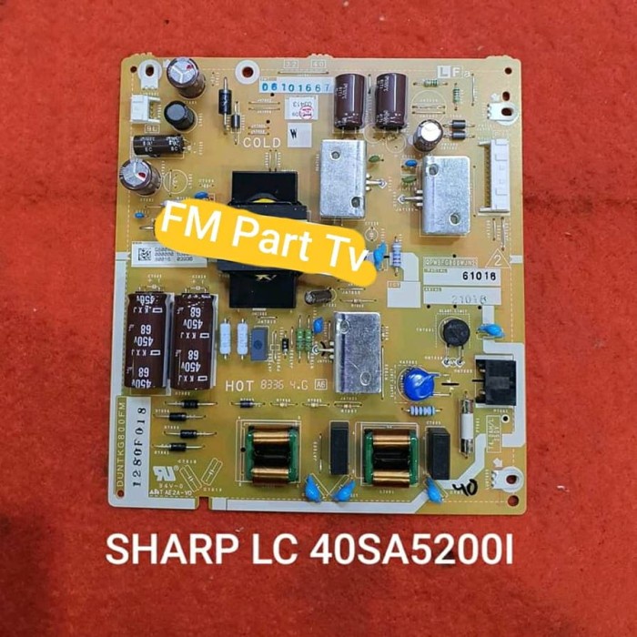 Jual Psu - Power Supply - Regulator Tv Sharp LC 40SA5200I - LC ...