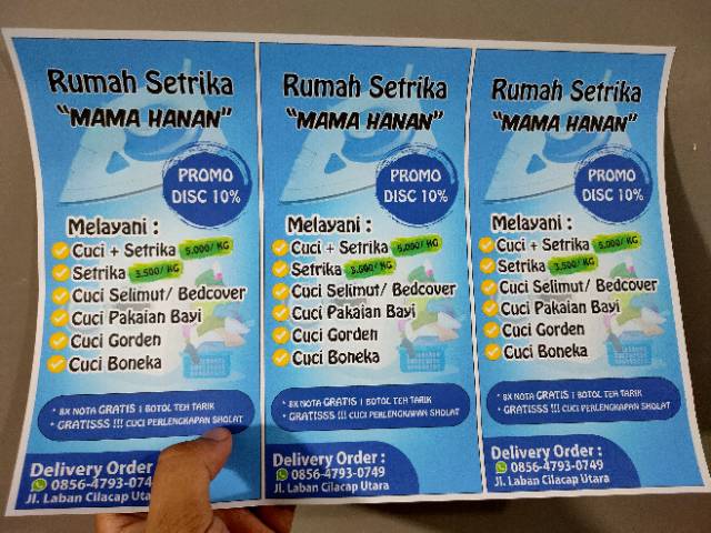 Jual PRINT BROSUR / FLYER KERTAS HVS A4 MURAAAAH !!! | Shopee Indonesia
