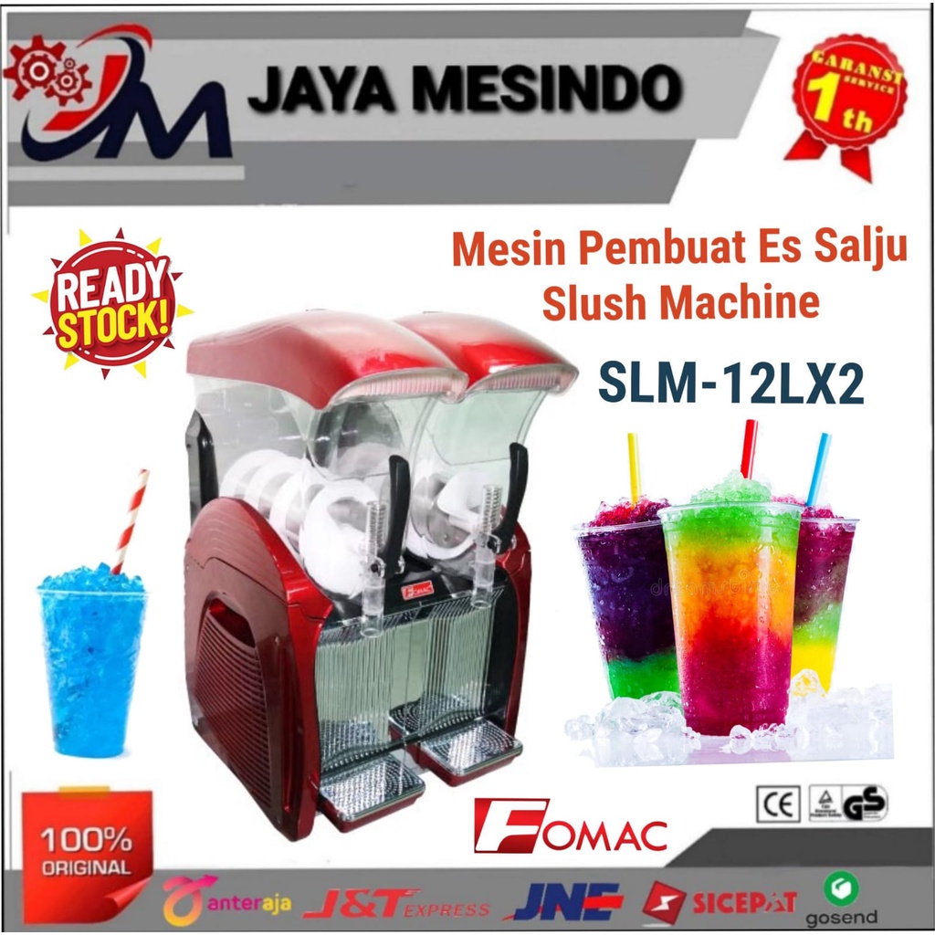 Jual Mesin Pembuat es salju / Slush Machine Double Slush SLM-12LX2 ...