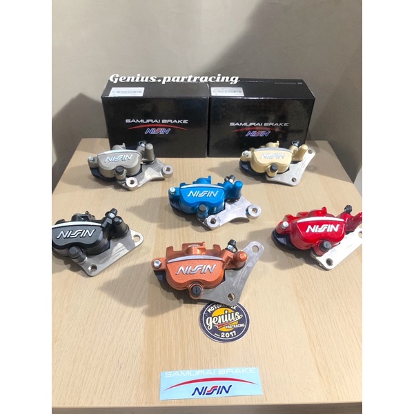 Jual Kaliper Rem Depan Yamaha MX King - Nissin Samurai Brake Original | Shopee Indonesia