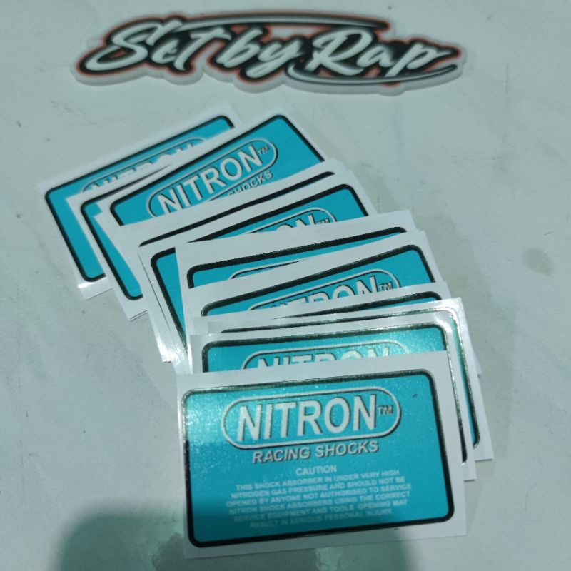 Jual stiker shock nitron | Shopee Indonesia