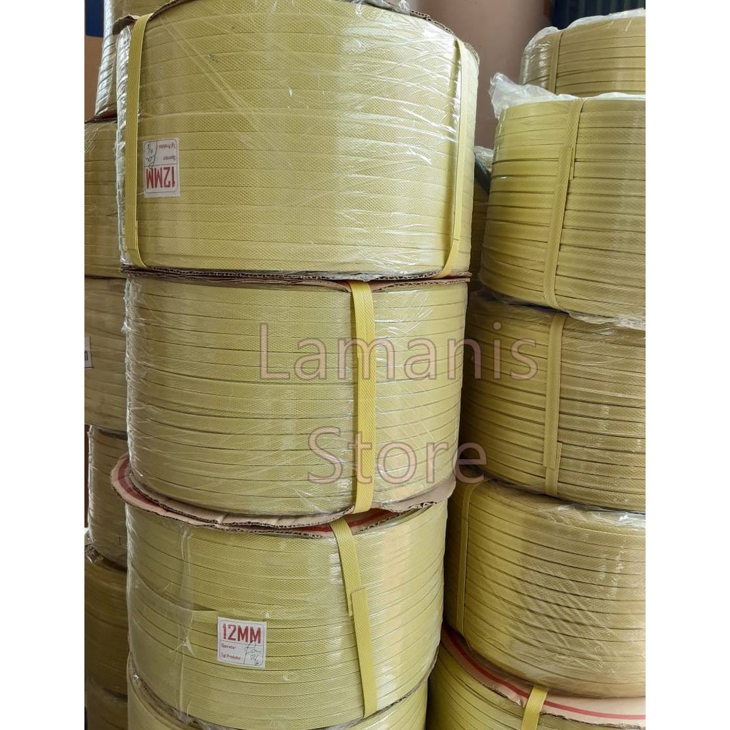 Jual Tali Strapping Band Plastik / Tali Packing / Tali Klem Klam ...