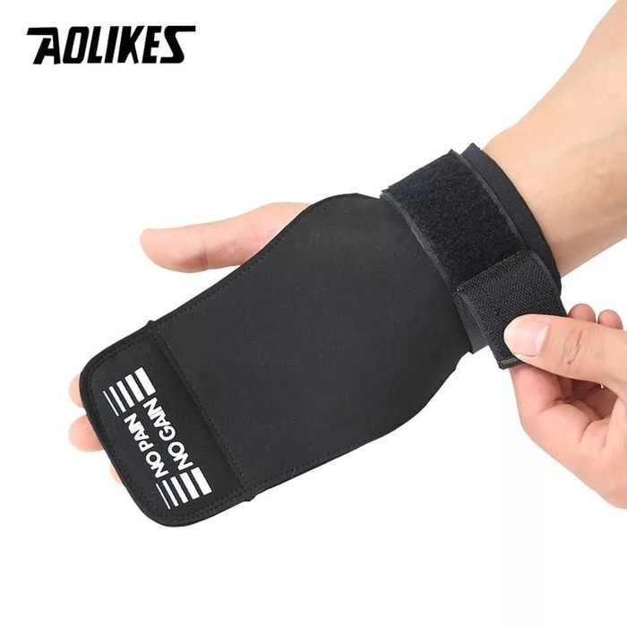 Jual Hand Wrist Band Hand Straps Strap Pull Up Belt Grip AOLIKES 7639 ...