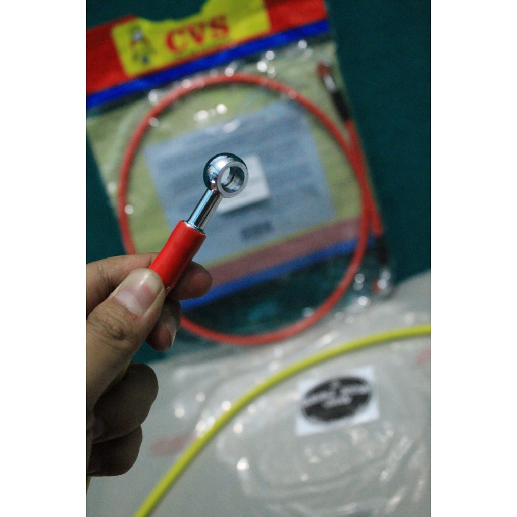 Jual Selang Rem / Brake Hose Rem Depan Panjang 100cm Universal Selang ...
