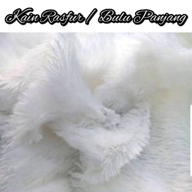 Jual Kain Rasfur / Kain Bulu Panjang (uk.50 x 80cm) | Shopee Indonesia