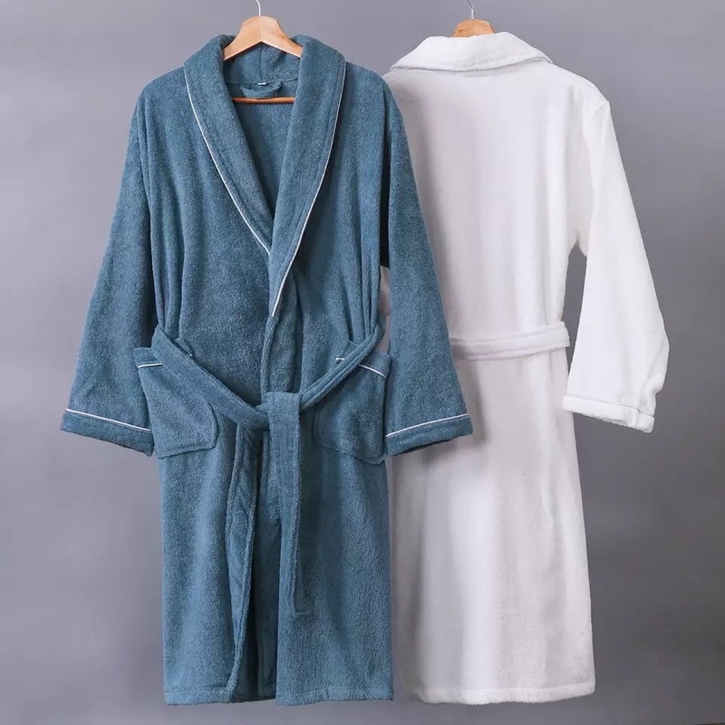 Jual Pakaian Mandi Wanita Dan pria Bentuk jubah atau handuk/Bahan ...