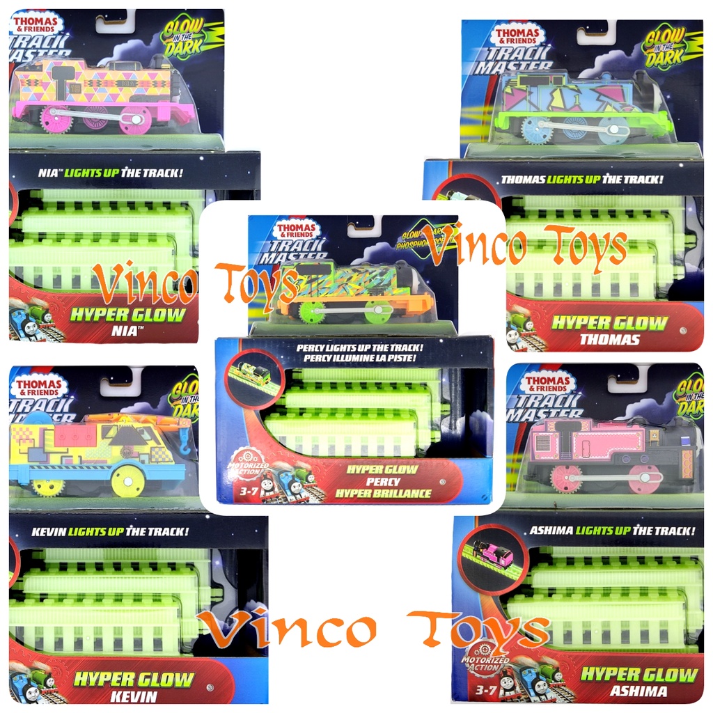 Jual TRACK Thomas and Friends Glowing in the dark,Hyper Glow percy ...