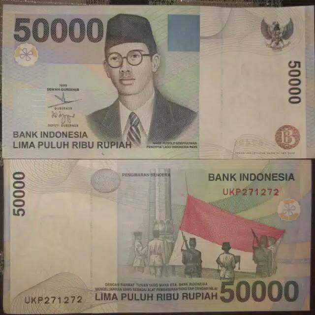 Jual Uang kuno 50000 uang koleksi 50.000 | Shopee Indonesia