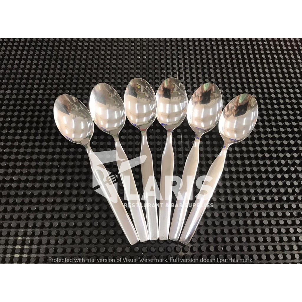Jual Sendok Teh Stainless Merk Super Crown 13,5 cm isi 12 pcs | Shopee ...